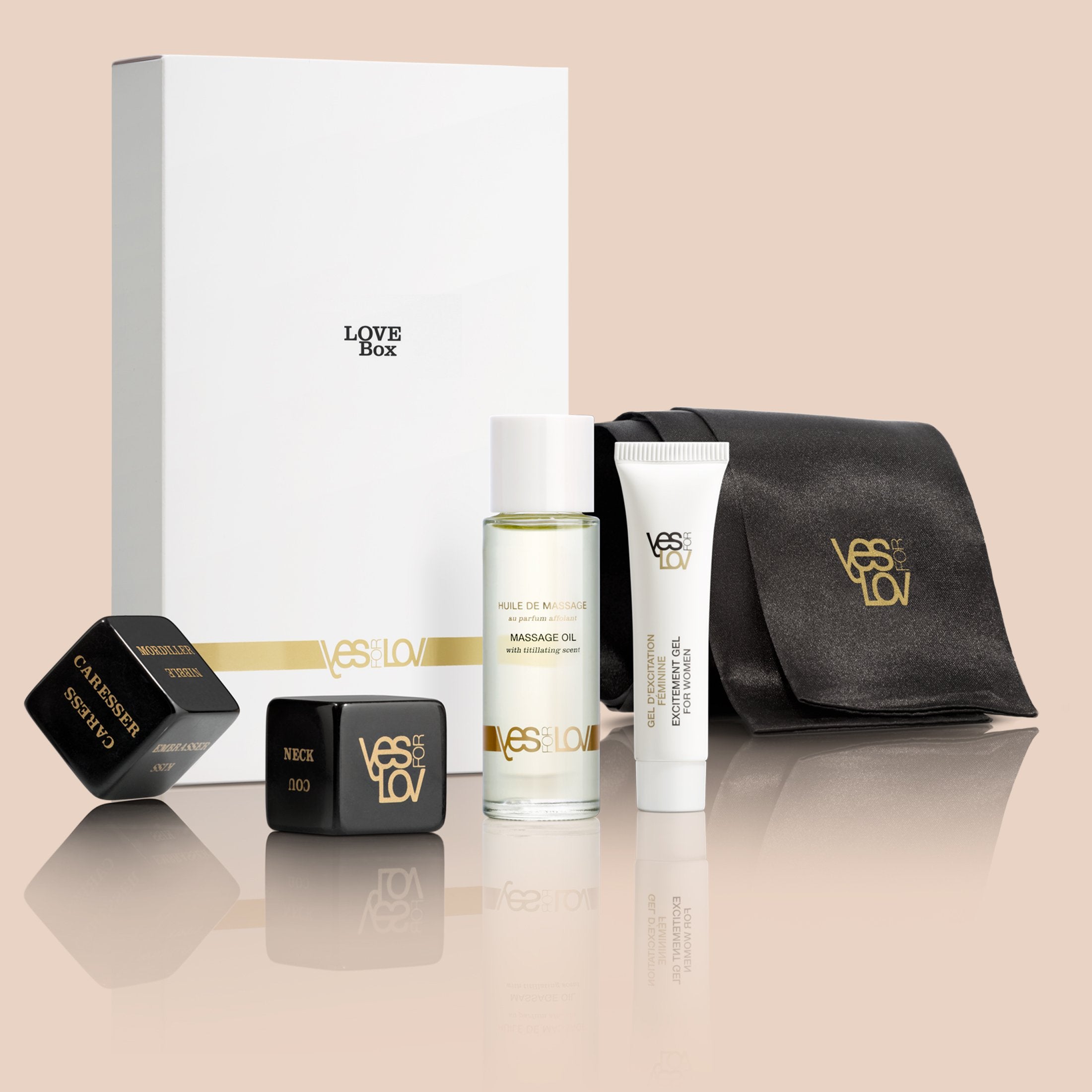 Gifts for lovers - THE LOVE BOX - YESforLOV