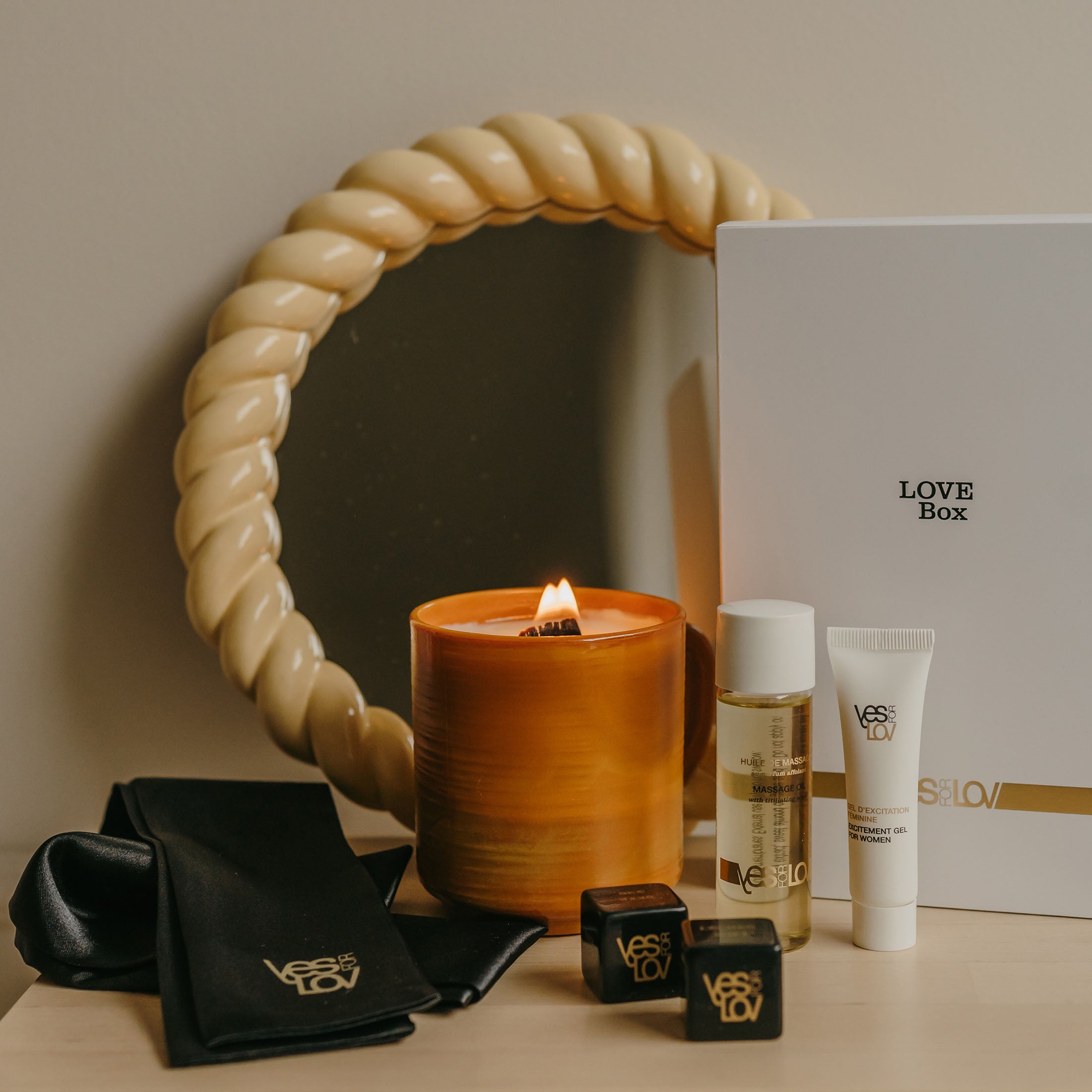 Gifts for lovers - THE LOVE BOX - YESforLOV